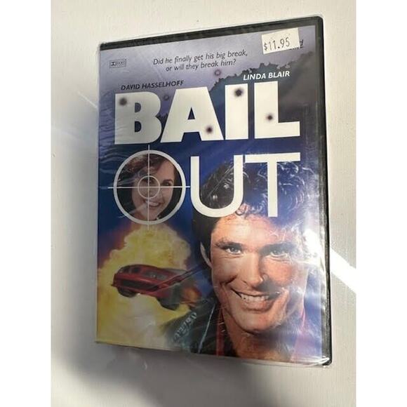 Media | New Sealed Bail Out Dvd David Hasselhoff And Linda Blair | Poshmark